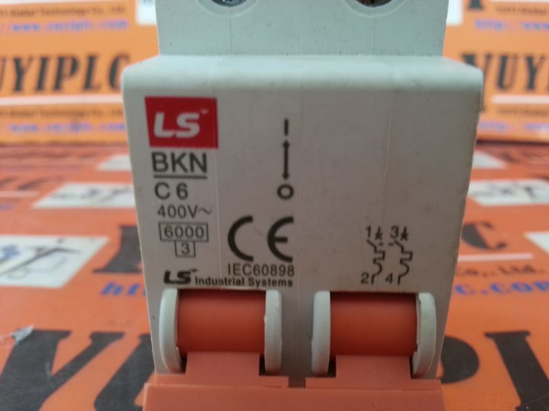 LS BKN C6 Miniature Circuit Breaker - PLC DCS SERVO Control MOTOR POWER SUPPLY IPC ROBOT